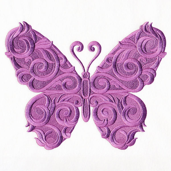 Luxurious Baroque Butterfly – Embroidery Library
