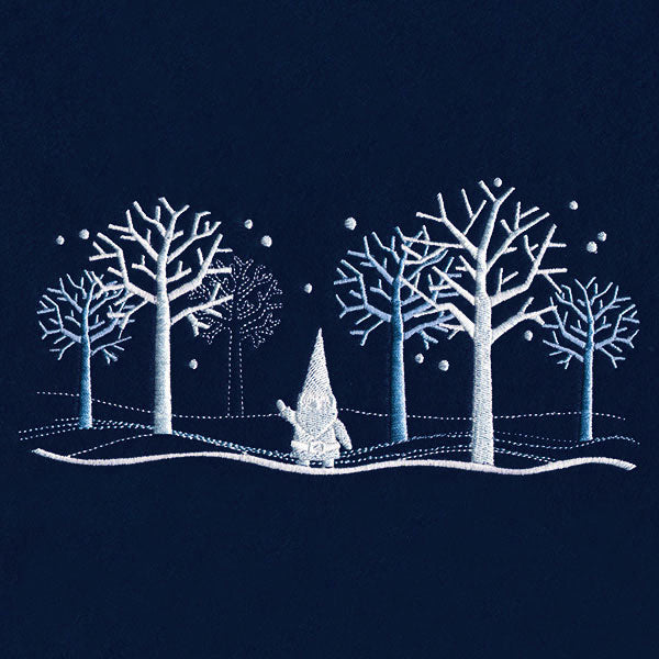 Winter Wonderland Gnome Border – Embroidery Library