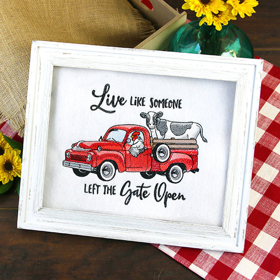 Cow Machine Embroidery Designs | Instant Downloads – Embroidery Library