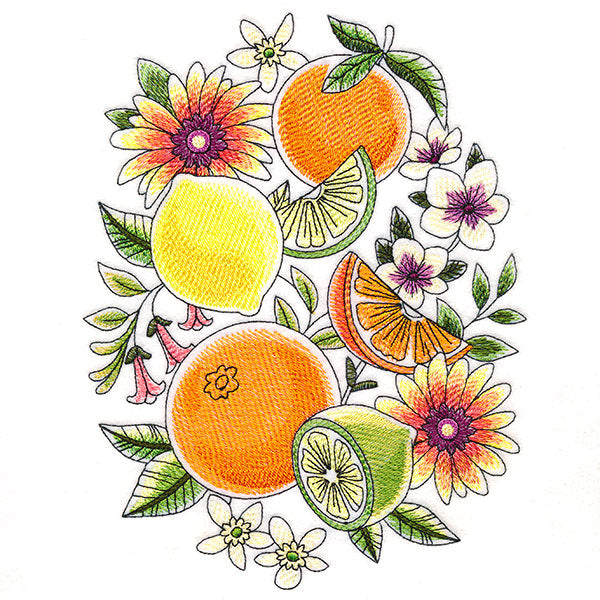 Fresh Citrus and Botanicals Feature – Embroidery Library