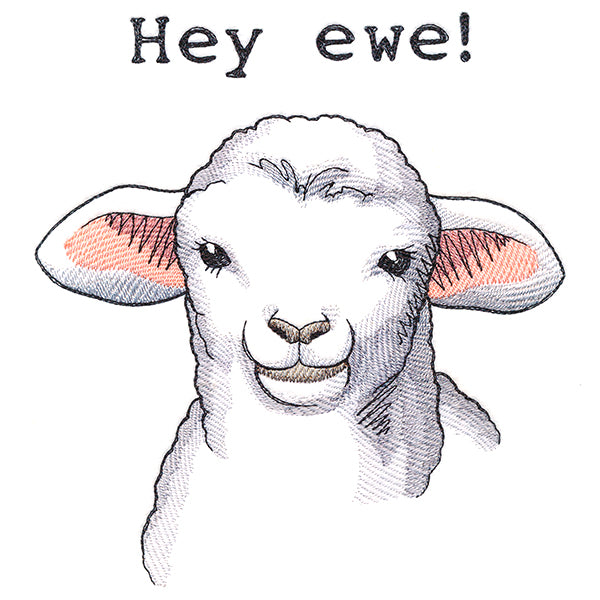 Hey Ewe – Embroidery Library