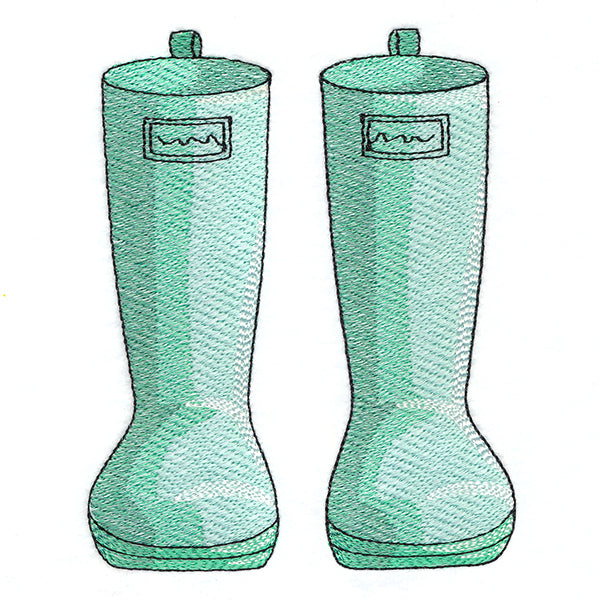 Family Boots - Dad – Embroidery Library