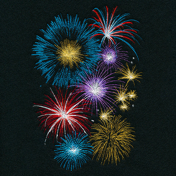 Land of the Free Fireworks Feature – Embroidery Library