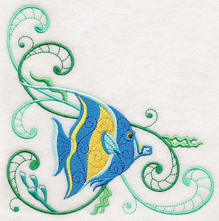 Tropical Fish Potpourri Corner – Embroidery Library