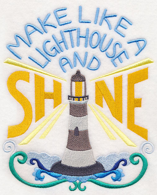 Make Like a Lighthouse – Embroidery Library