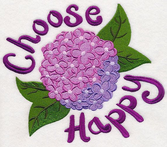 Choose Happy – Embroidery Library