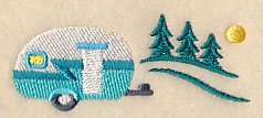 Camper Couture Border – Embroidery Library