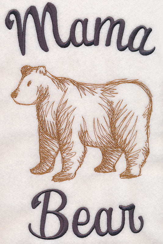 Mama Bear – Embroidery Library