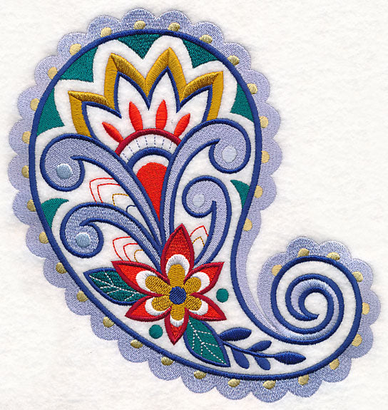 Perfectly Paisley – Embroidery Library