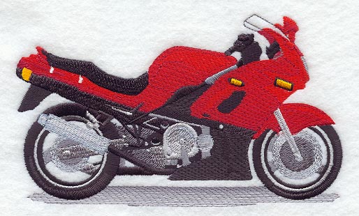 Racing Motorcycle – Embroidery Library