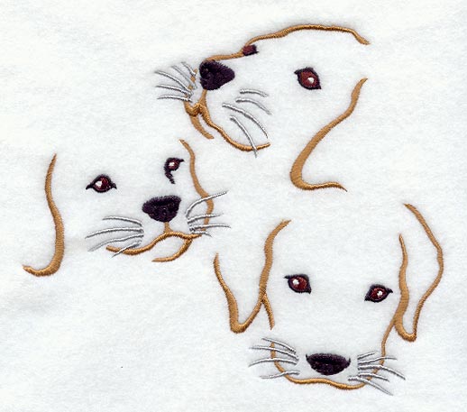 Dog Machine Embroidery Designs | Instant Downloads – Embroidery Library
