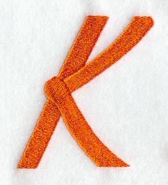 Cayman Letter K (3 Inch) – Embroidery Library