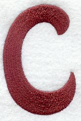 Hobo Letter C (3 Inch) – Embroidery Library