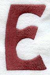Hobo Letter E (3 Inch) – Embroidery Library