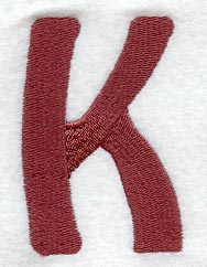 Hobo Letter K (3 Inch) – Embroidery Library