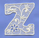 Floral Lace Letter Z (Lace) – Embroidery Library