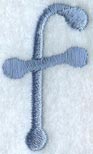 Dots Letter f - 2 inch – Embroidery Library