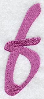 Carla Lower Case Letter f (3 Inch) – Embroidery Library