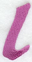 Carla Lower Case Letter l (3 Inch) – Embroidery Library