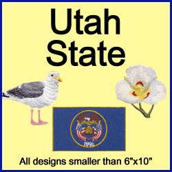 A Utah State Design Pack – Embroidery Library
