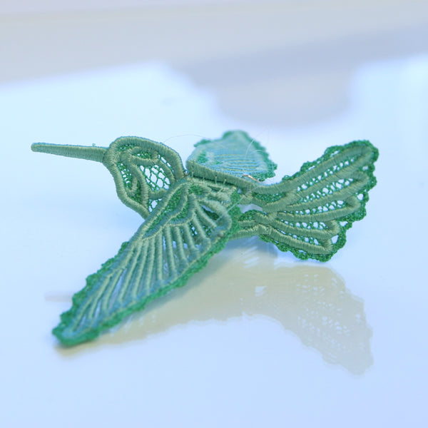 Hummingbird (Battenburg Lace with Rayon) – Embroidery Library