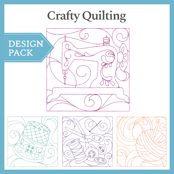 A Crafty Quilting Design Pack – Embroidery Library