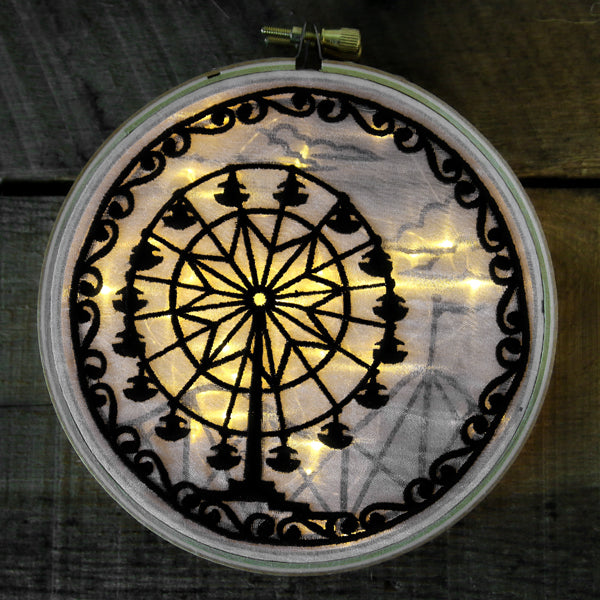 At the Fair Shadowbox (Organza) – Embroidery Library