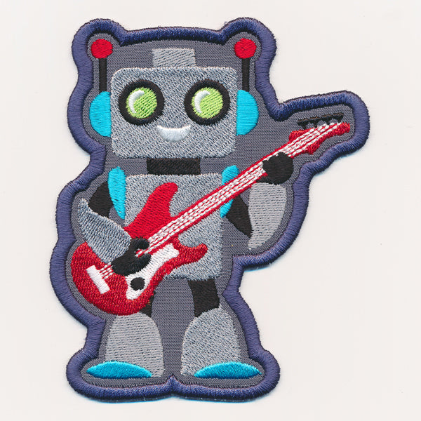 Rockin' Robot Patch (In-the-Hoop) – Embroidery Library