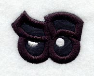 Quizzical Eyes - Magnet (In-the-Hoop) – Embroidery Library