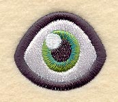 Cyclops Eye - Magnet (In-the-Hoop) – Embroidery Library