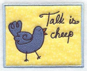 Talk is Cheep - Magnet (In-the-Hoop) – Embroidery Library