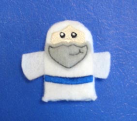 Noah Finger Puppet (In-the-Hoop) – Embroidery Library
