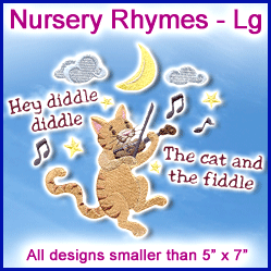 A Nursery Rhymes Design Pack – Embroidery Library