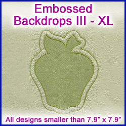 A Embossed Backdrops III Design Pack – Embroidery Library
