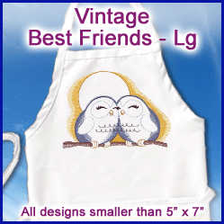 A Vintage Best Friends Design Pack – Embroidery Library