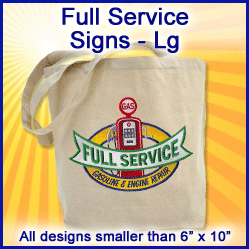 A Full Service Signs Design Pack – Embroidery Library