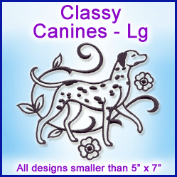 A Classy Canines Design Pack – Embroidery Library