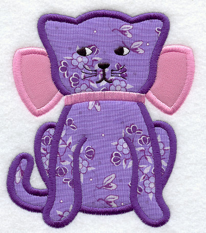 Calico Cat Quilt Block (Applique) - Lg – Embroidery Library