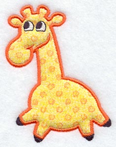 Giraffe (Applique) – Embroidery Library