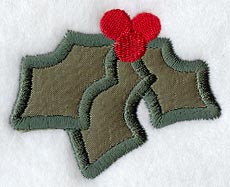 Holly (Applique) – Embroidery Library