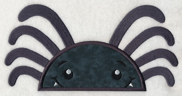 Peeking Spider (Applique) – Embroidery Library