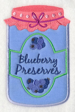 Blueberry Preserves (Applique) – Embroidery Library