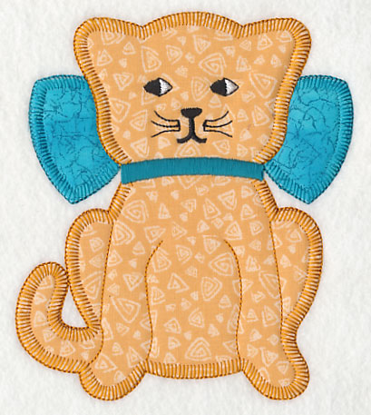 Calico Cat (Heirloom Applique) – Embroidery Library